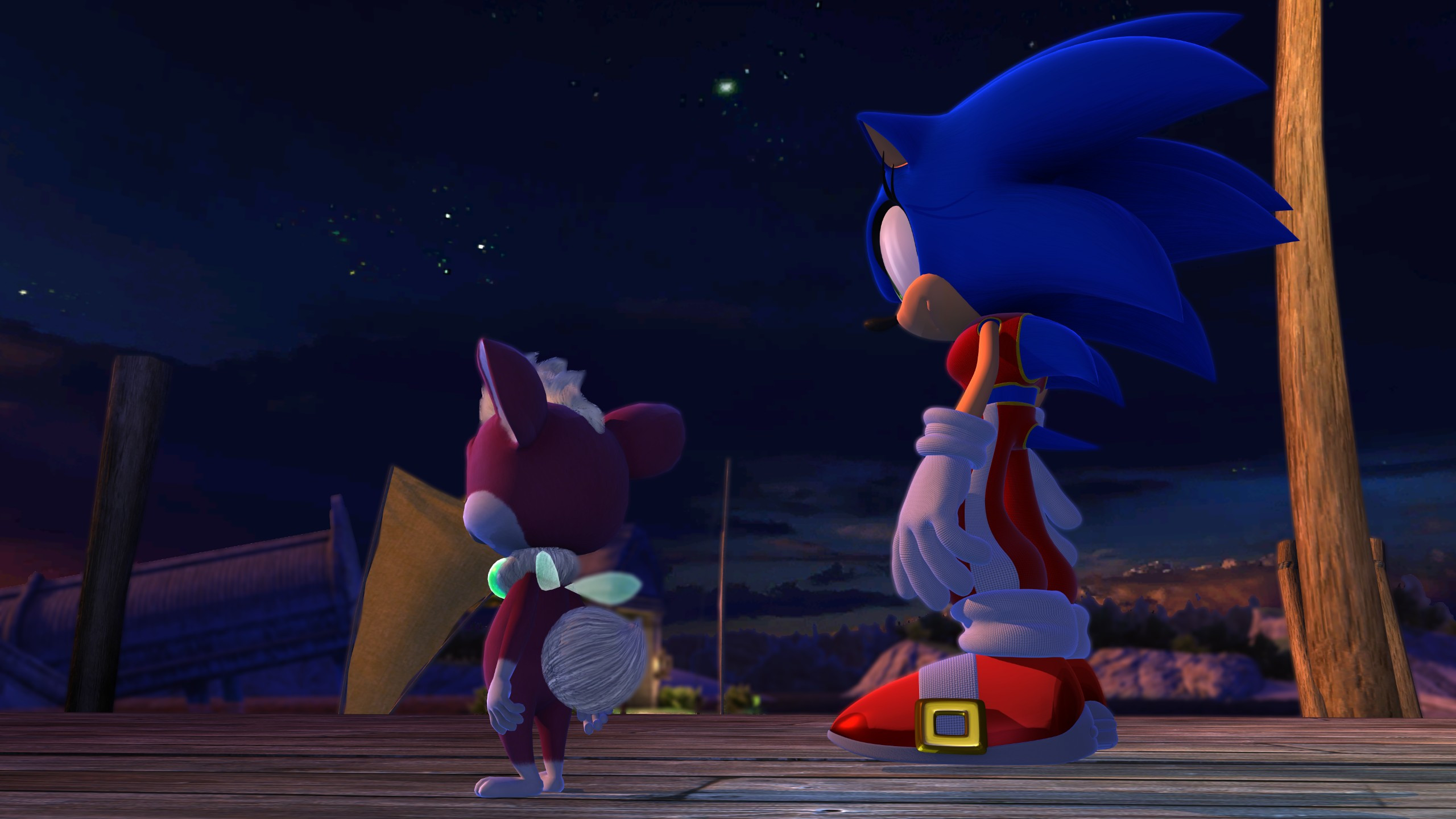 Trans Fem Sonic Mod for Unleashed Recompiled | UR Mods