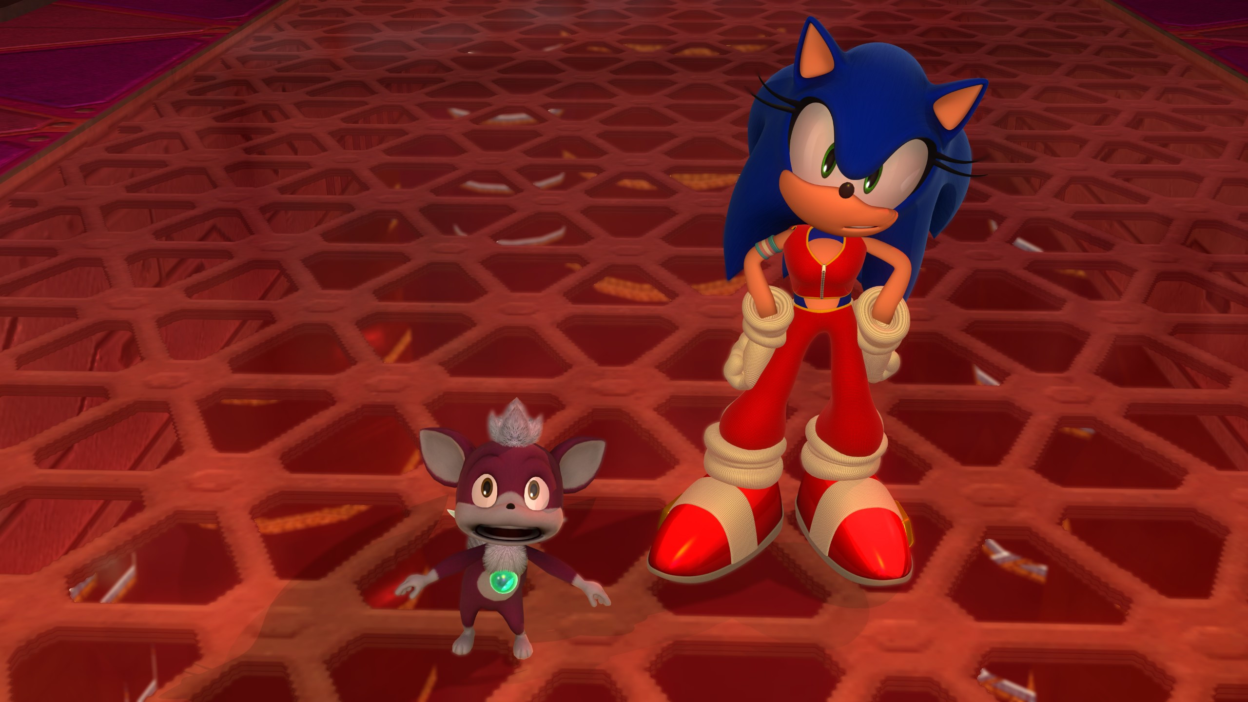 Trans Fem Sonic Mod for Unleashed Recompiled | UR Mods