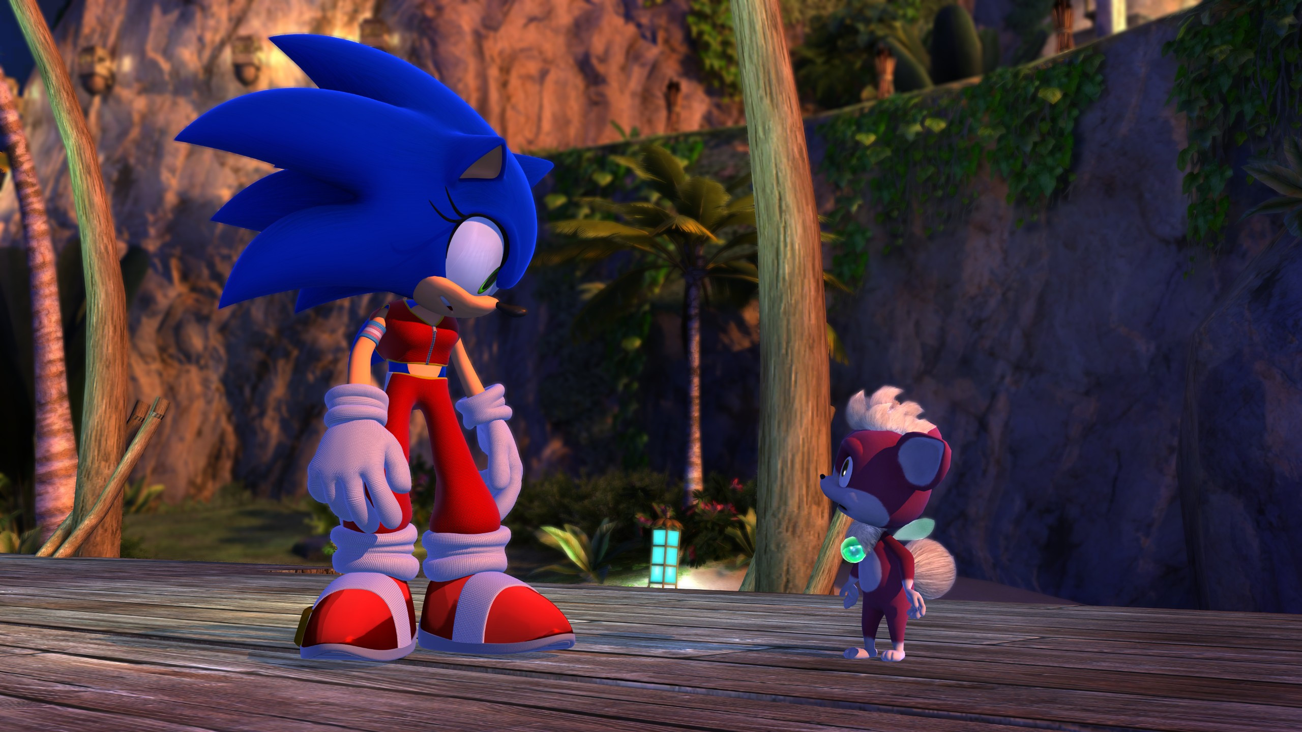 Trans Fem Sonic Mod for Unleashed Recompiled | UR Mods