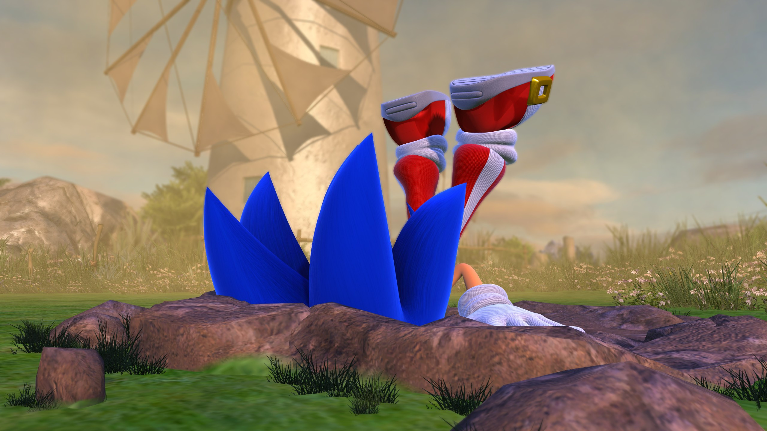 Trans Fem Sonic Mod for Unleashed Recompiled | UR Mods