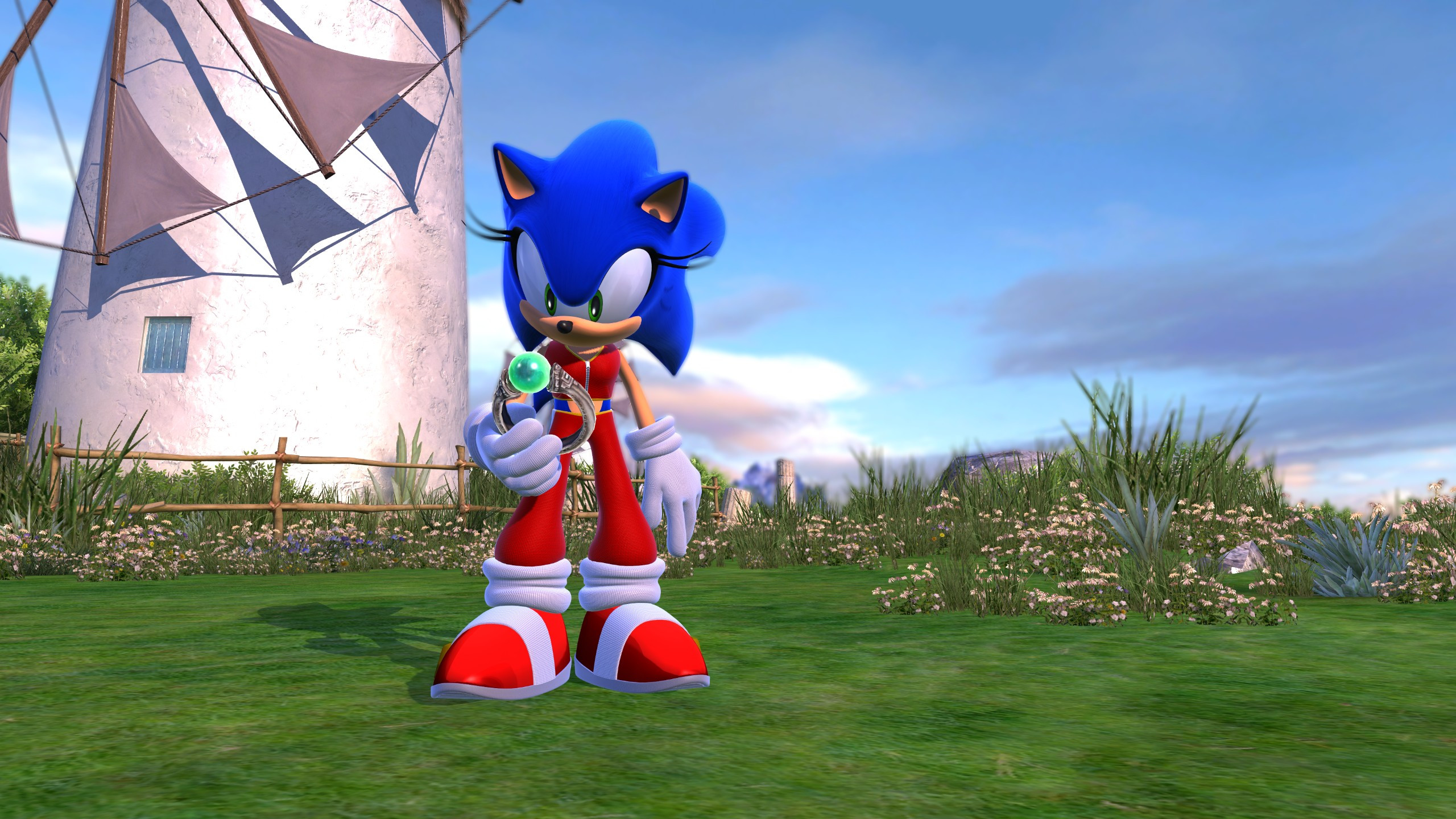 Trans Fem Sonic Mod for Unleashed Recompiled | UR Mods