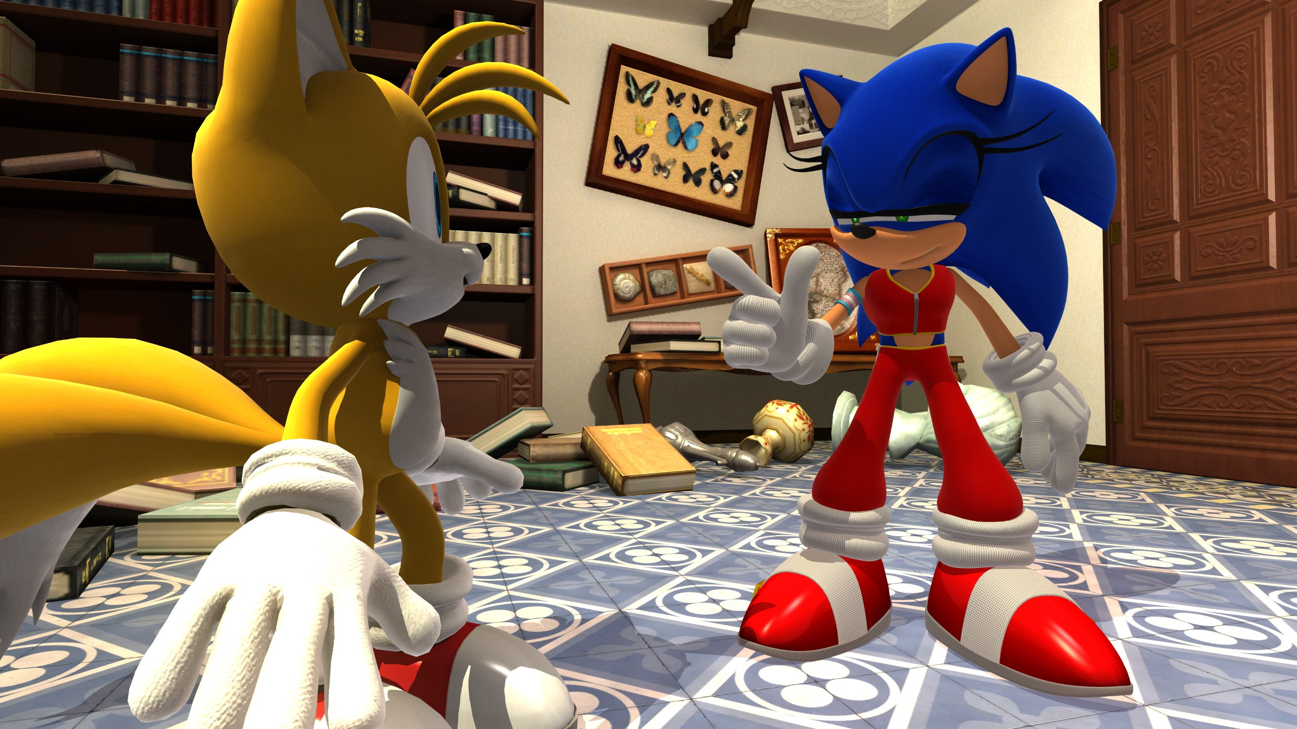 Trans Fem Sonic Mod for Unleashed Recompiled | UR Mods