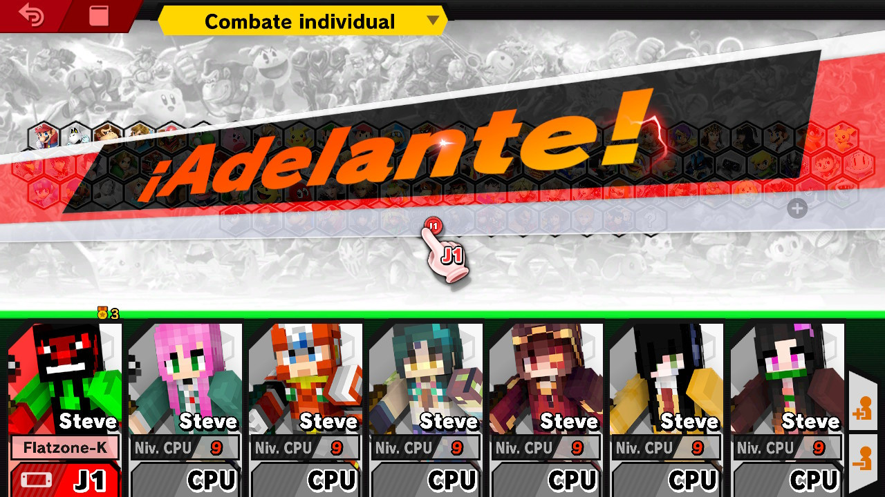 FK's Minecraft Skin Pack VOL. 2 (c16-c23) Mod for Super Smash Bros ...