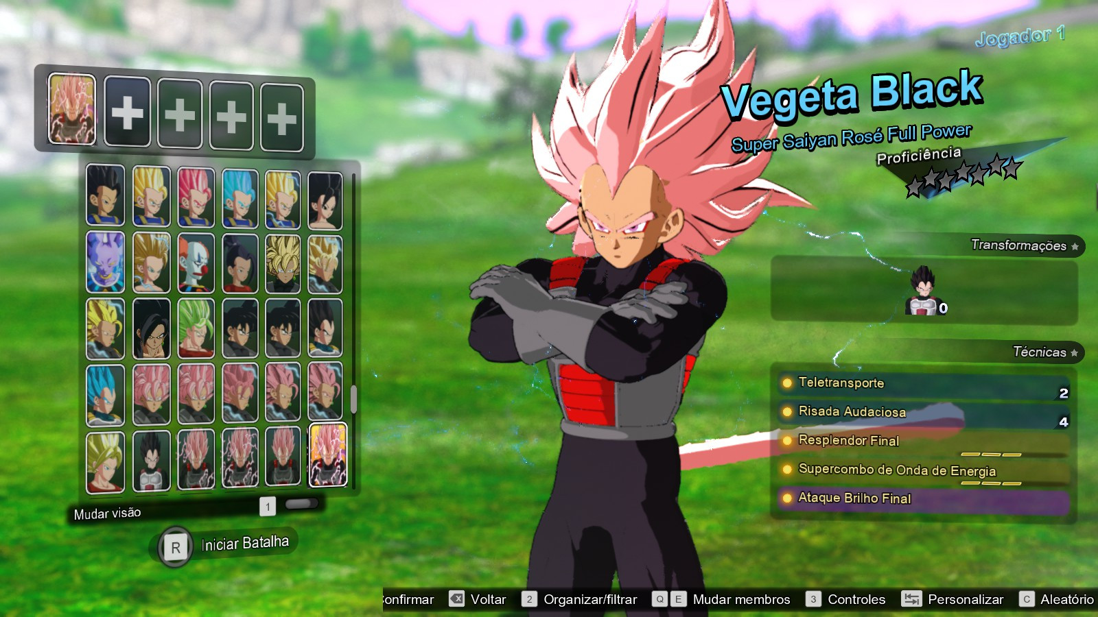 Vegeta Black Super Saiyan Rosé Full Power Mod for Dragon Ball: Sparking ...