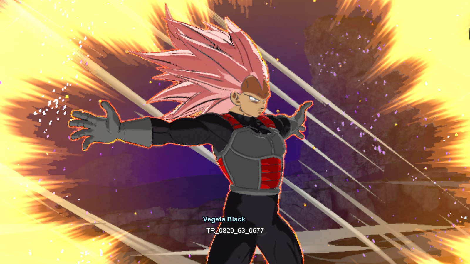 Vegeta Black Super Saiyan Rosé Full Power Mod for Dragon Ball: Sparking ...