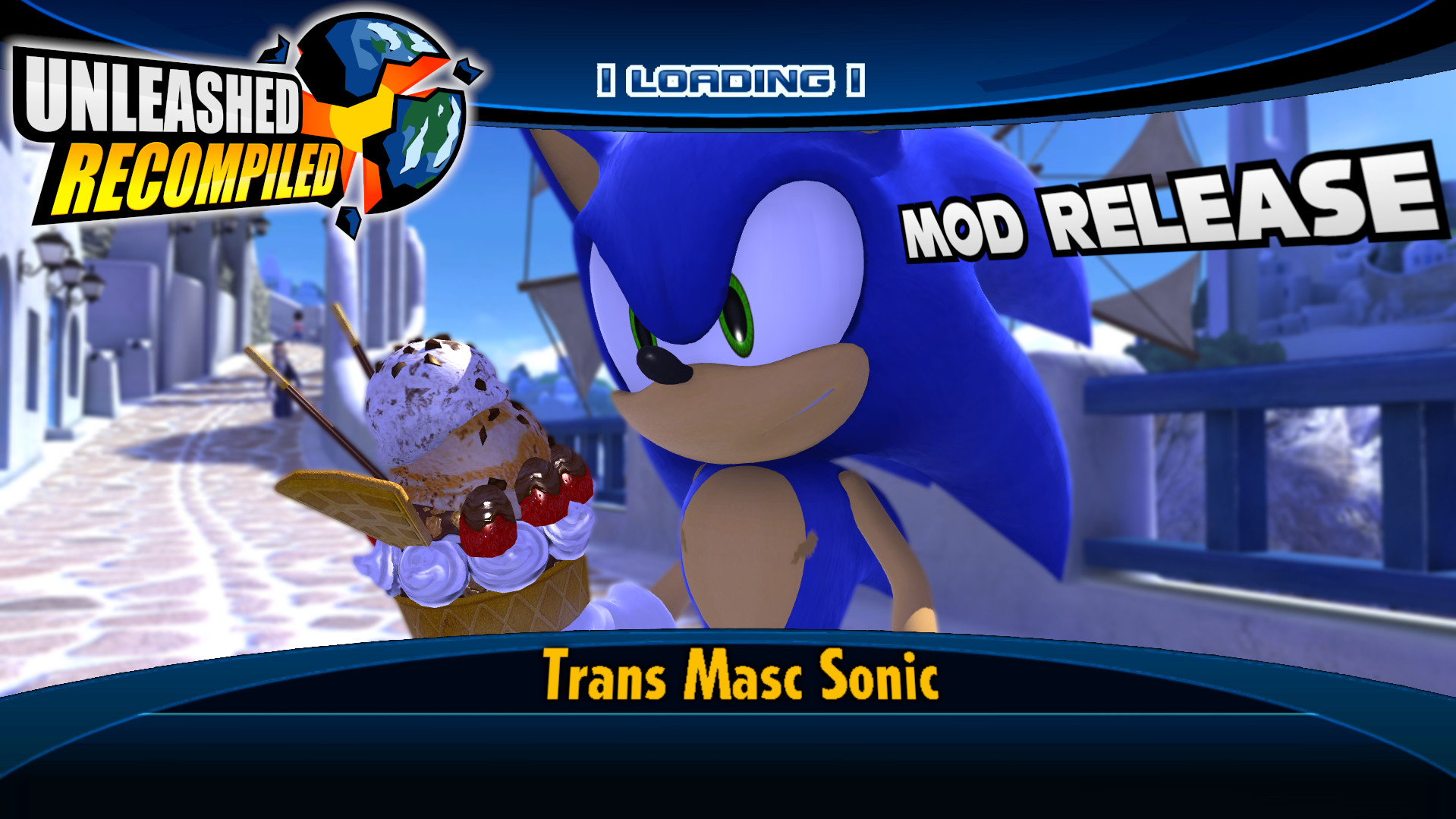 Trans Masc Sonic Mod for Unleashed Recompiled | UR Mods
