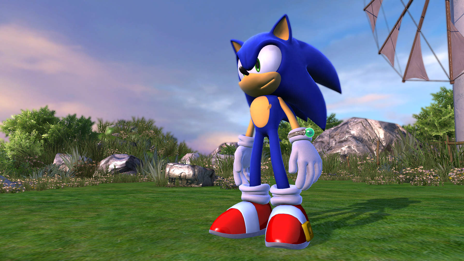 Trans Masc Sonic Mod for Unleashed Recompiled | UR Mods