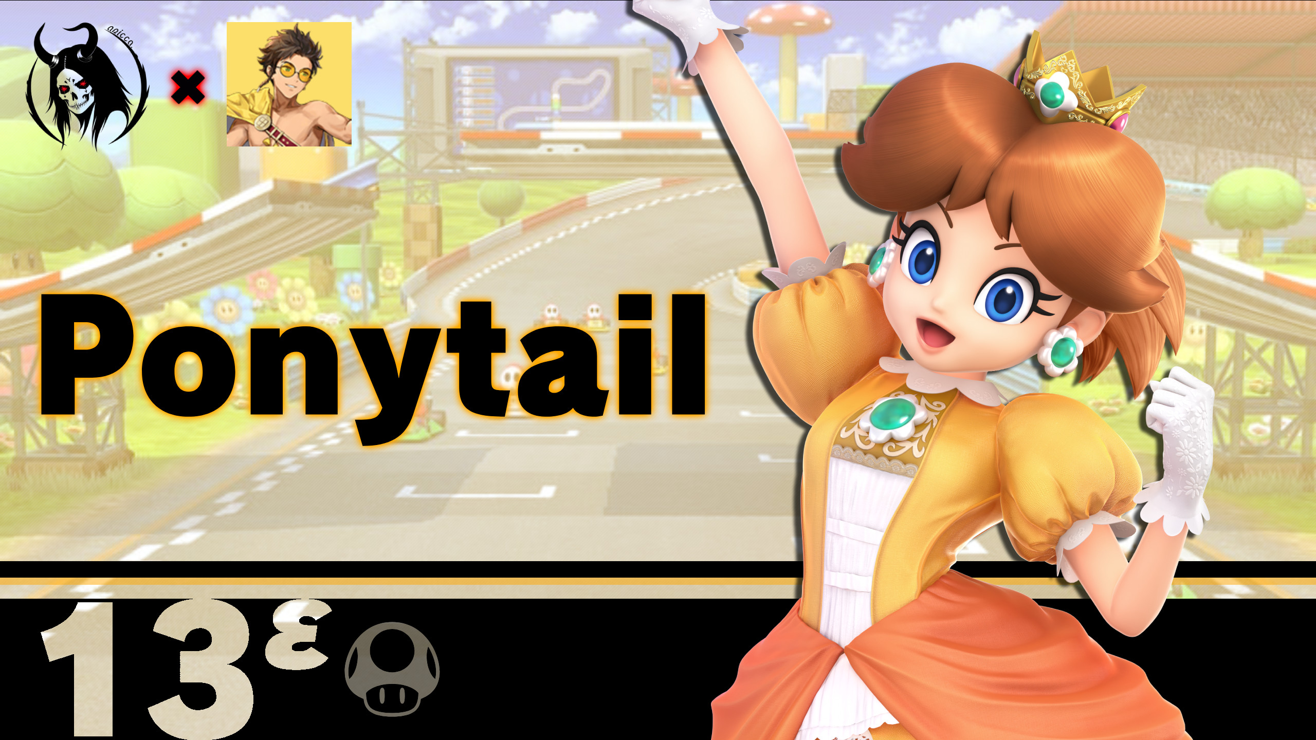 Daisy - Ponytail UI (Complimentary Pak) Mod for Super Smash Bros ...