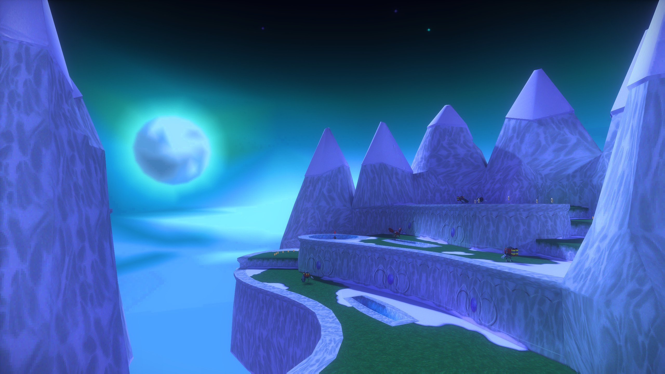 Tree Tops - PSX Lighting Addon Mod for Sonic Frontiers | Frontiers Mods