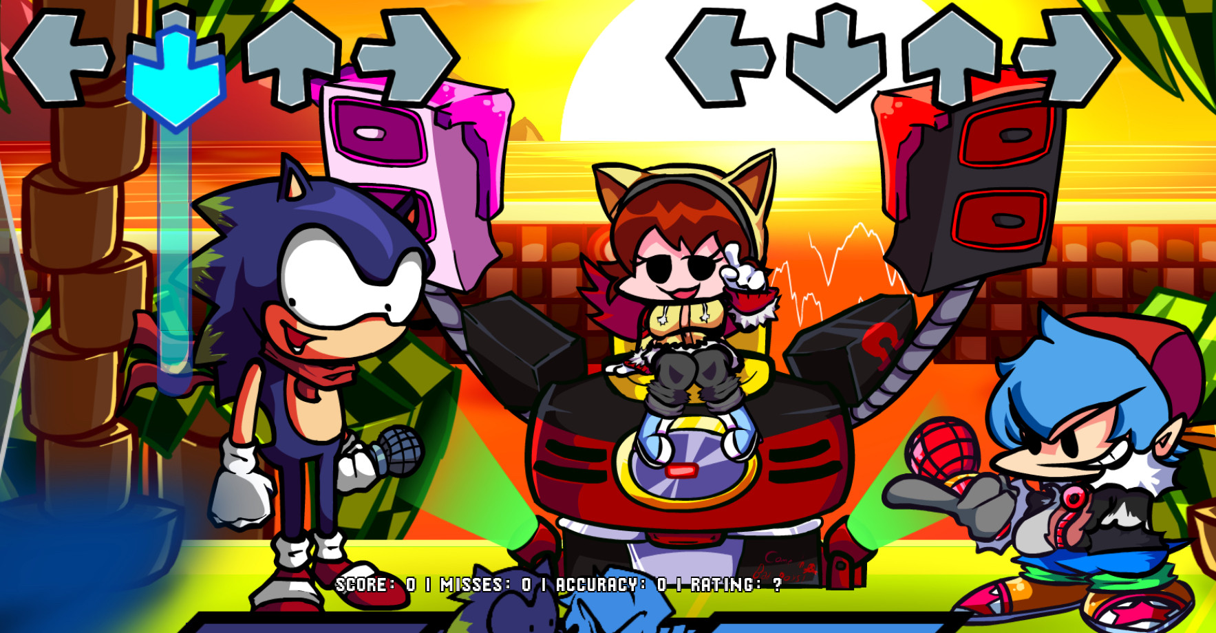 Friday Night Funkin' Sonic.EXE: The Unknown Files Mod for Friday Night ...