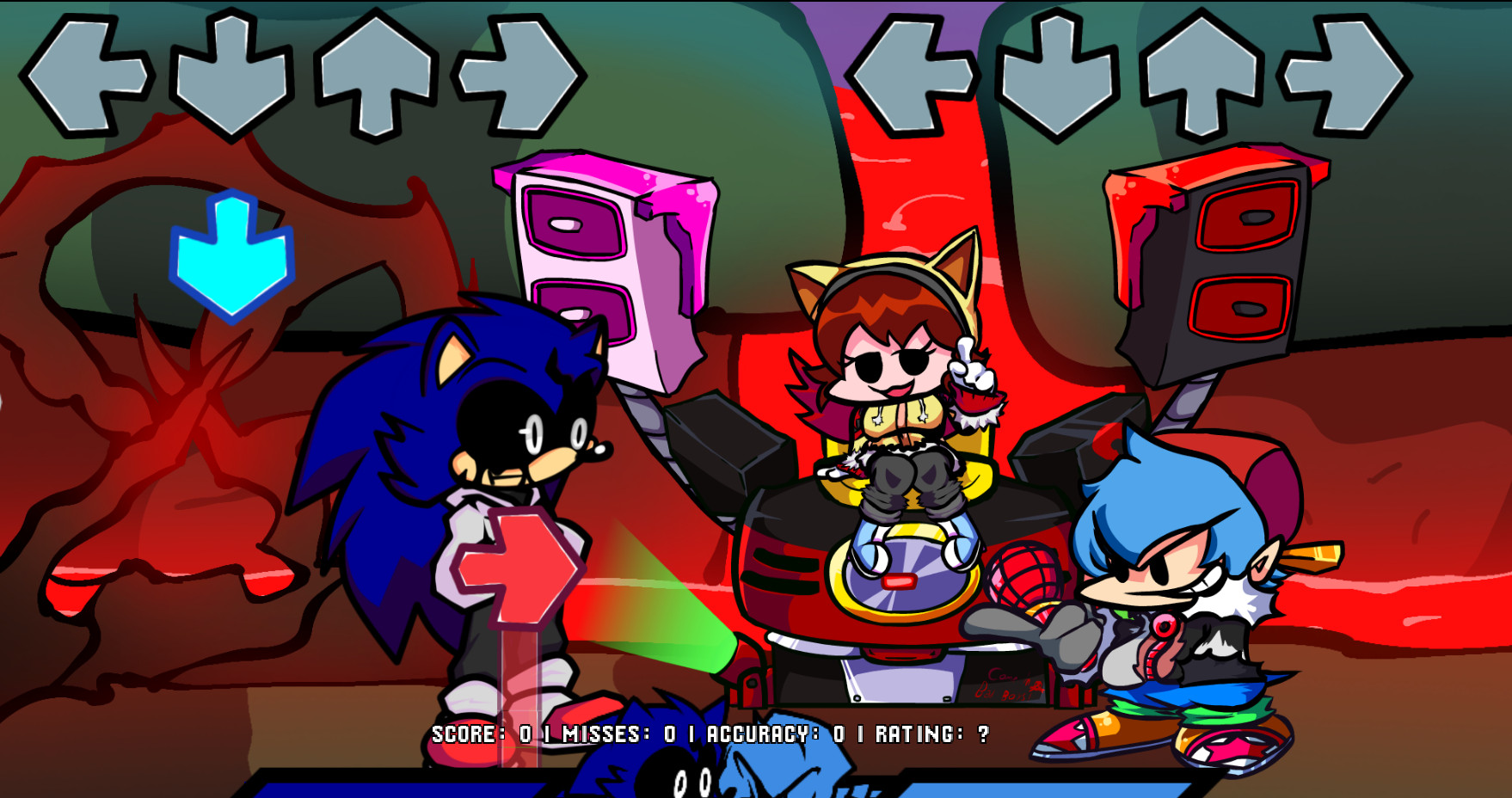 Friday Night Funkin' Sonic.EXE: The Unknown Files Mod for Friday Night ...