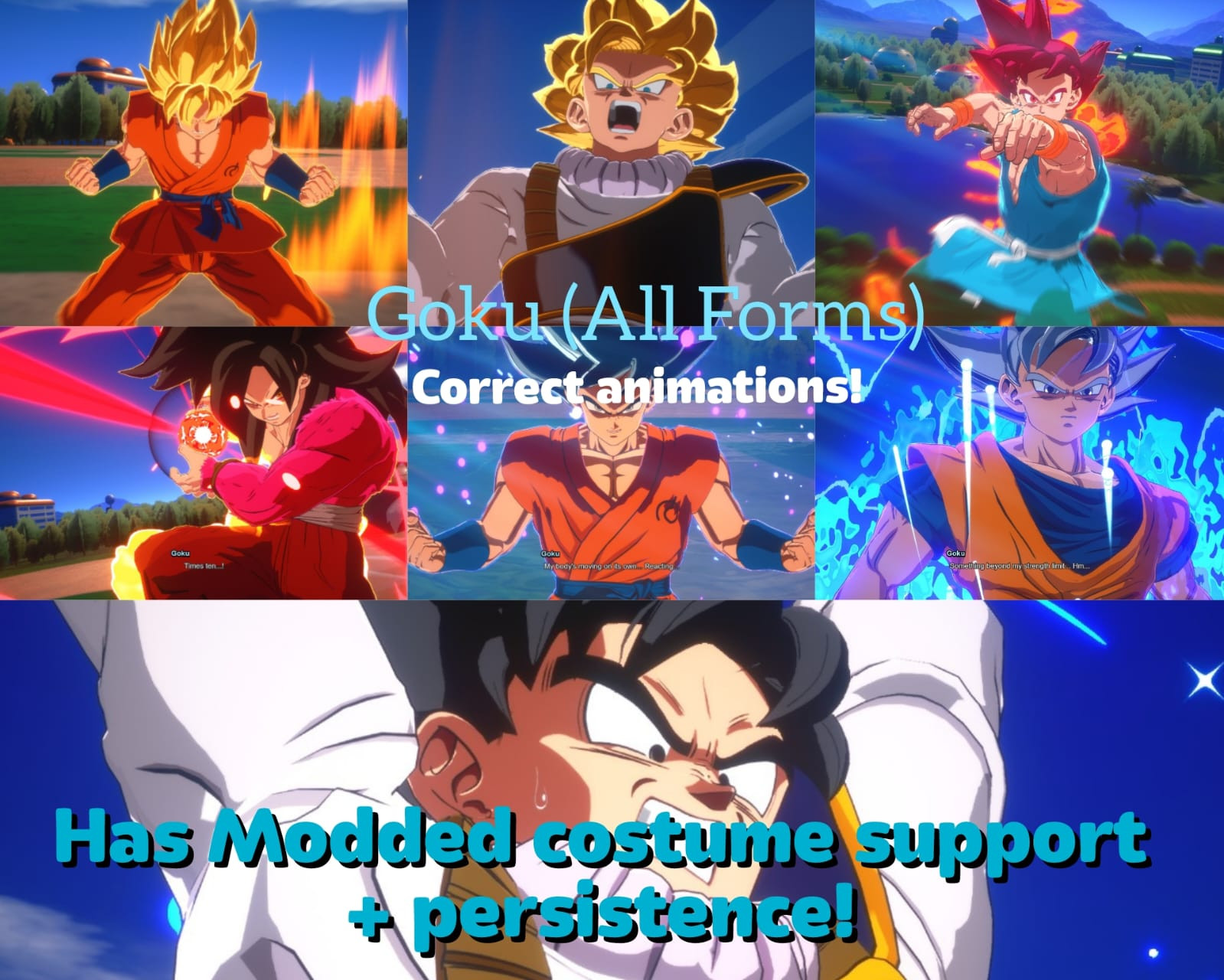 Goku All Forms 10 Strongest Non Canon Dragon Ball Forms, Ranked
