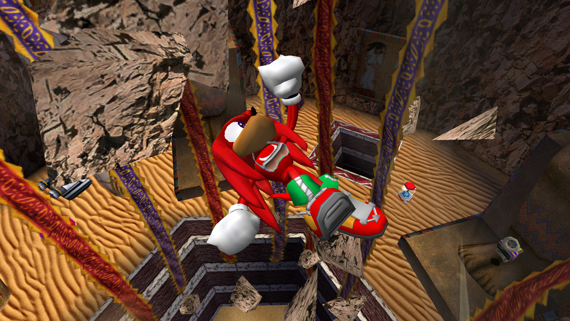 SA2 Styled Riders Knuckles Mod for Sonic Adventure 2 | SA2 Mods