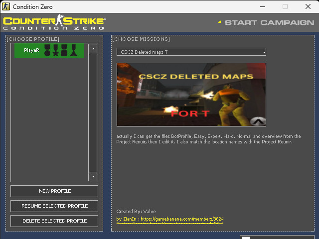 CSCZ DELETED MAPS CT AND T Mod for Counter-Strike: Condition Zero | CS ...