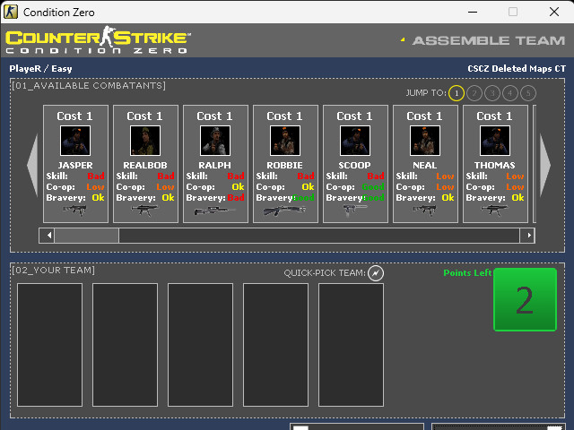 CSCZ DELETED MAPS CT AND T Mod for Counter-Strike: Condition Zero | CS ...