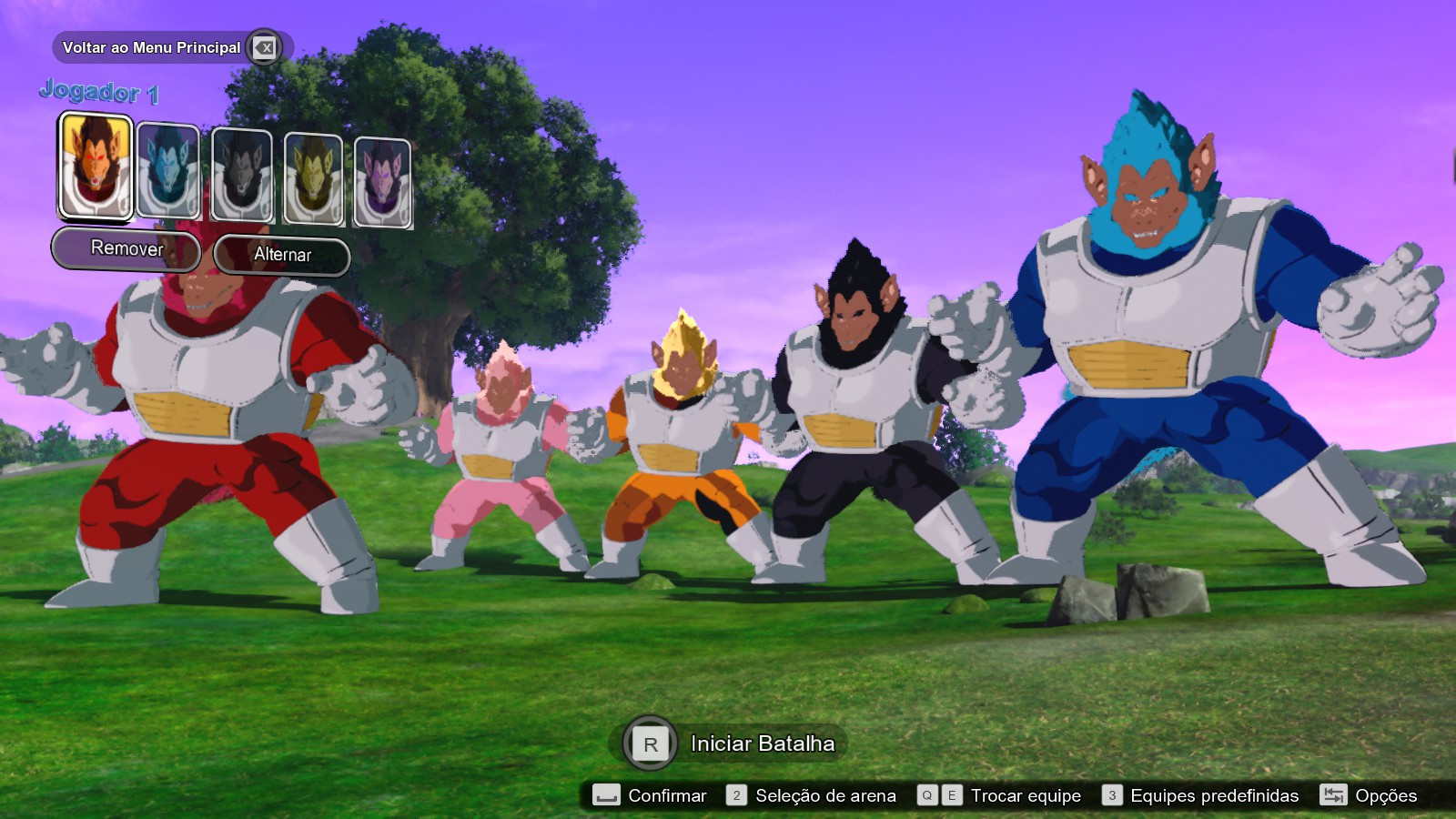Saiyan Rangers - PACK with 16 Characters Mod for Dragon Ball: Sparking ...