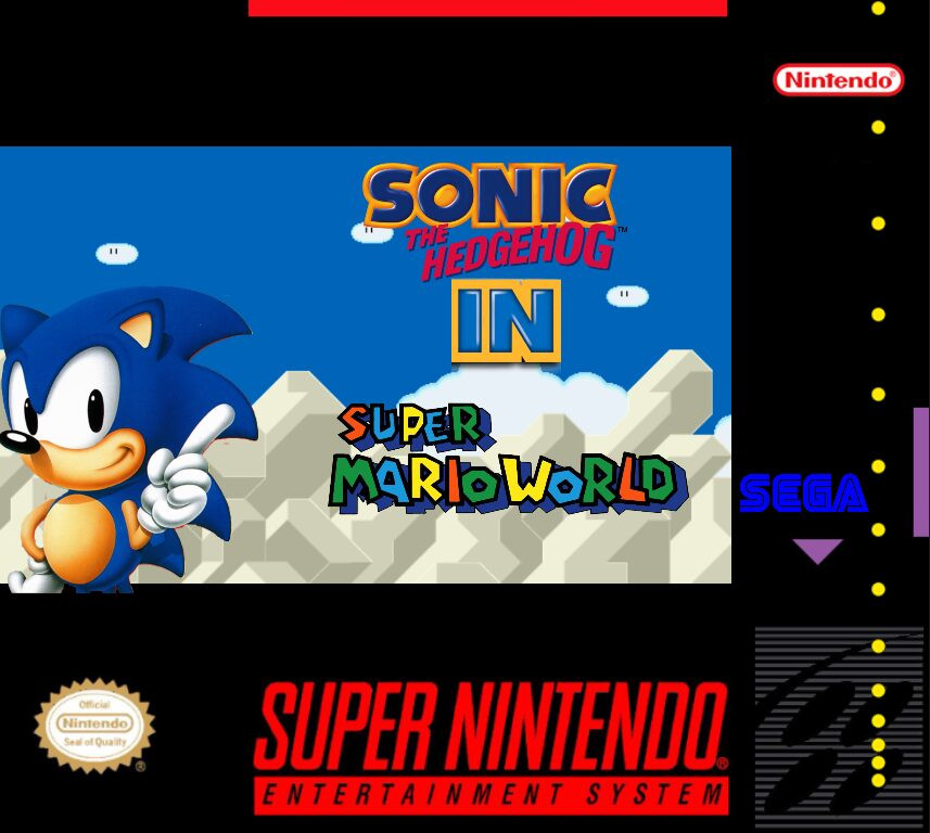 Sonic in Super Mario World Improved Mod for Super Mario World | SMW Mods