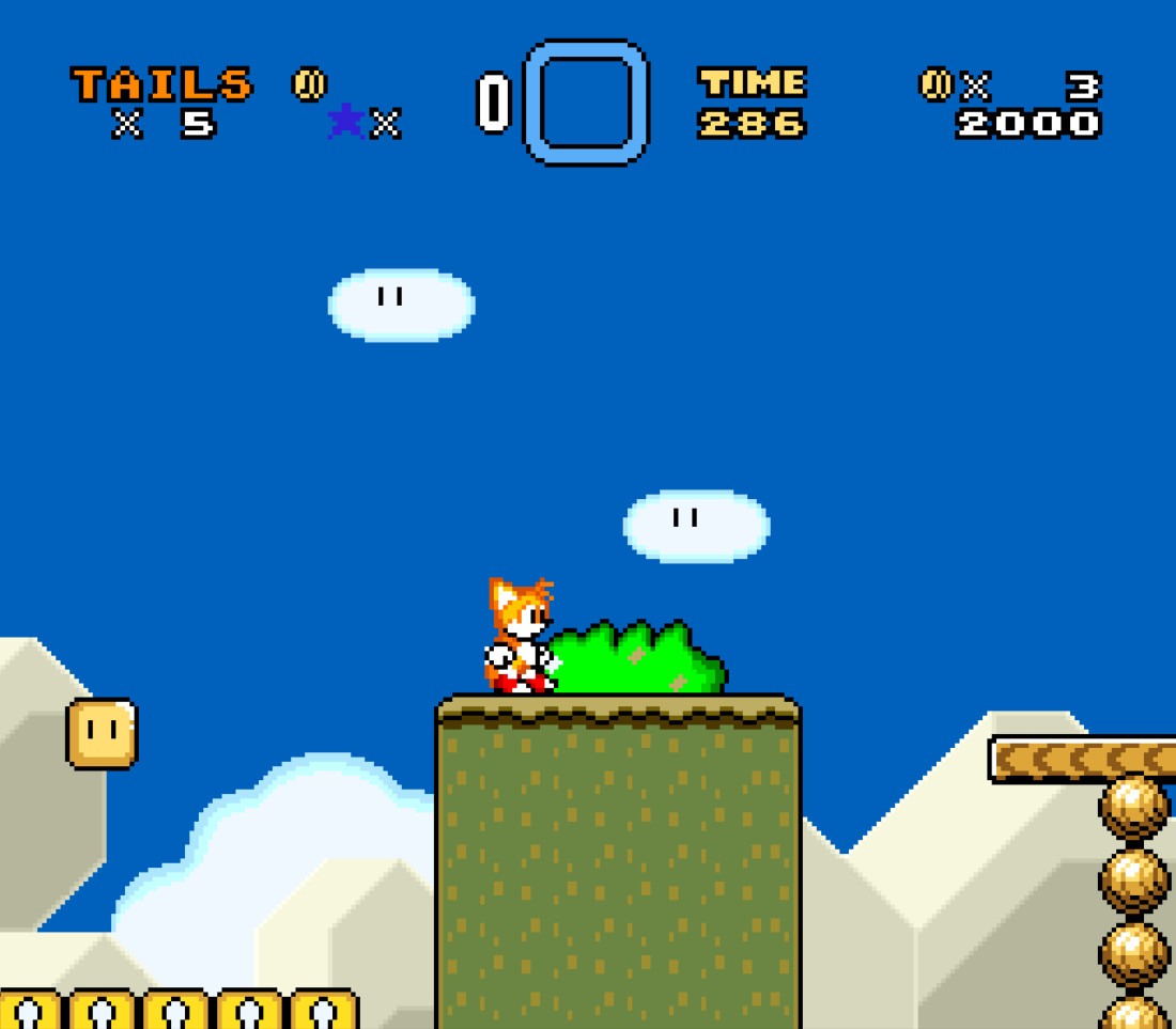 Sonic in Super Mario World Improved Mod for Super Mario World | SMW Mods