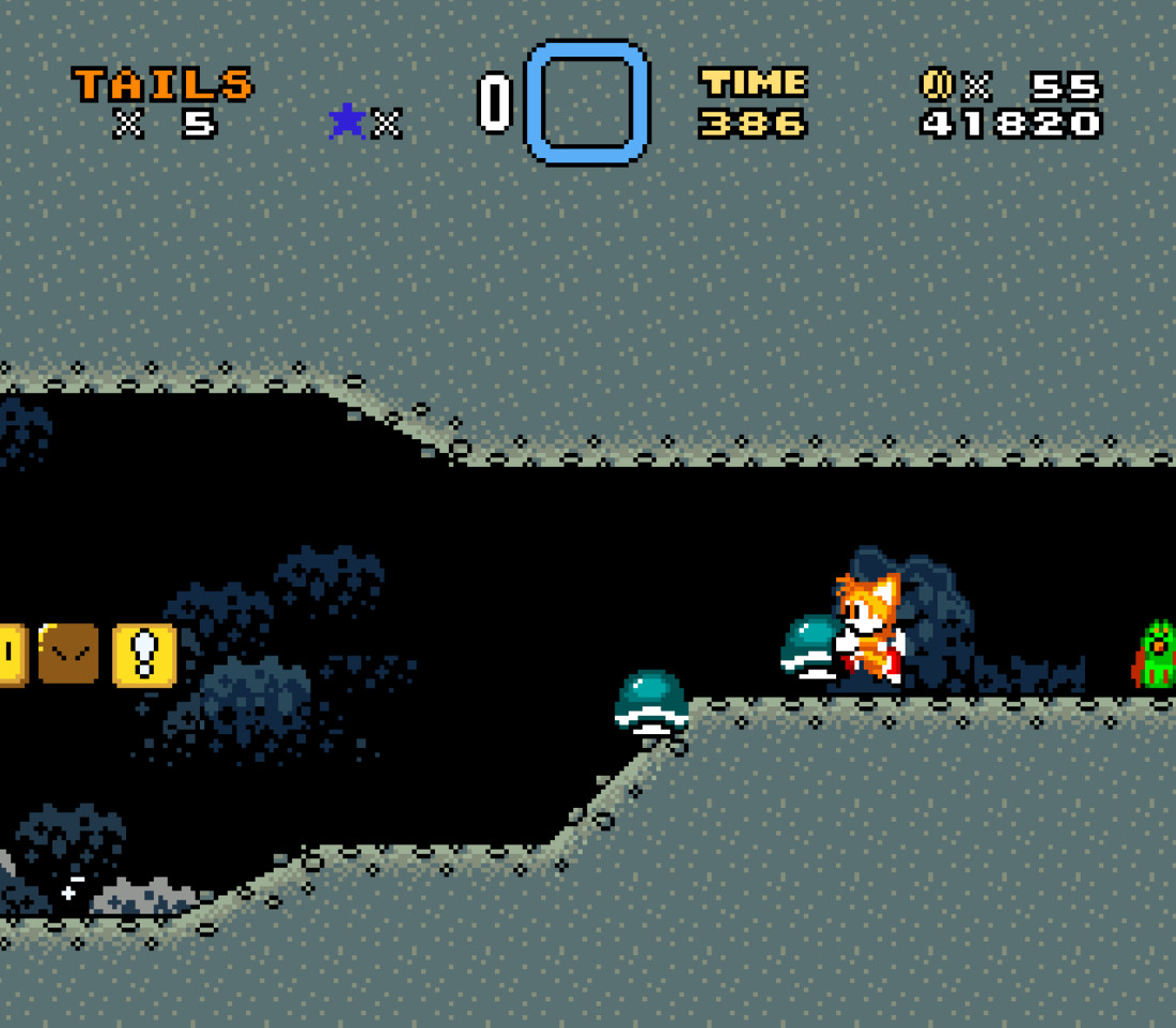 Sonic in Super Mario World Improved Mod for Super Mario World | SMW Mods