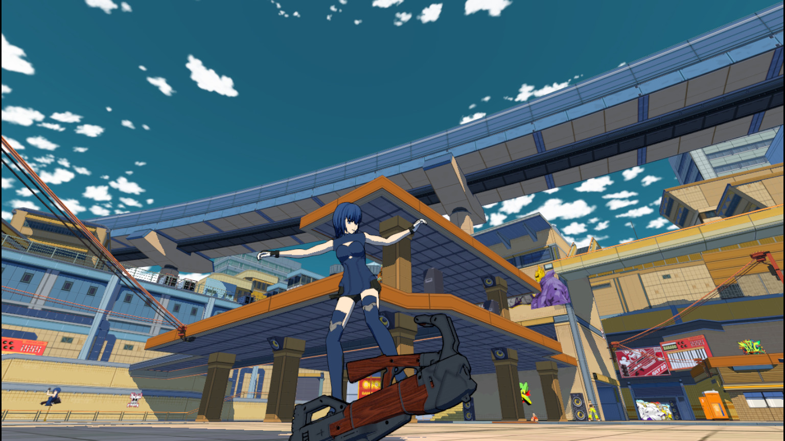 Powered Ciel [Tsukihime Remake] Mod for Bomb Rush Cyberfunk | BRC Mods