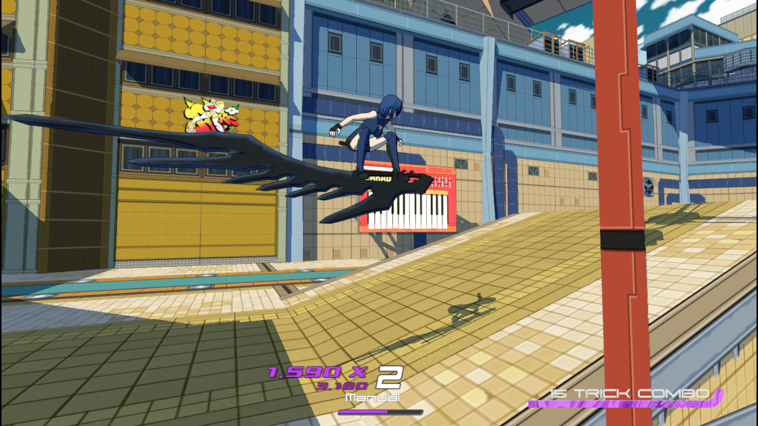 Powered Ciel [Tsukihime Remake] Mod for Bomb Rush Cyberfunk | BRC Mods