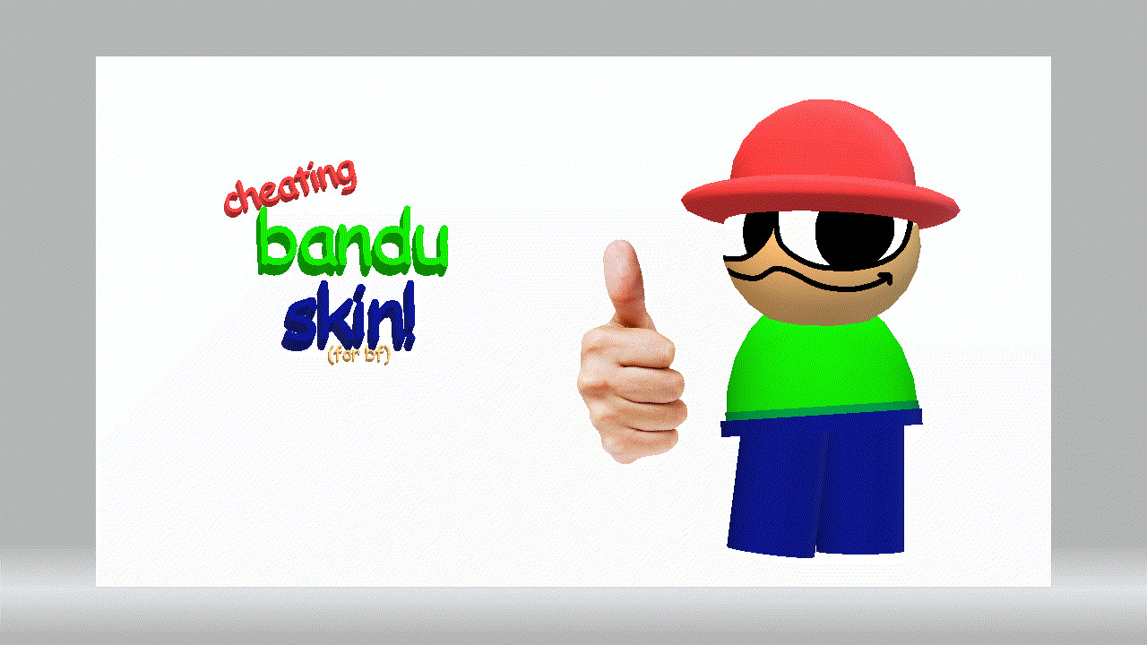 Cheating bandu skin! - model 98.99 accurate Mod for Friday Night Funkin ...