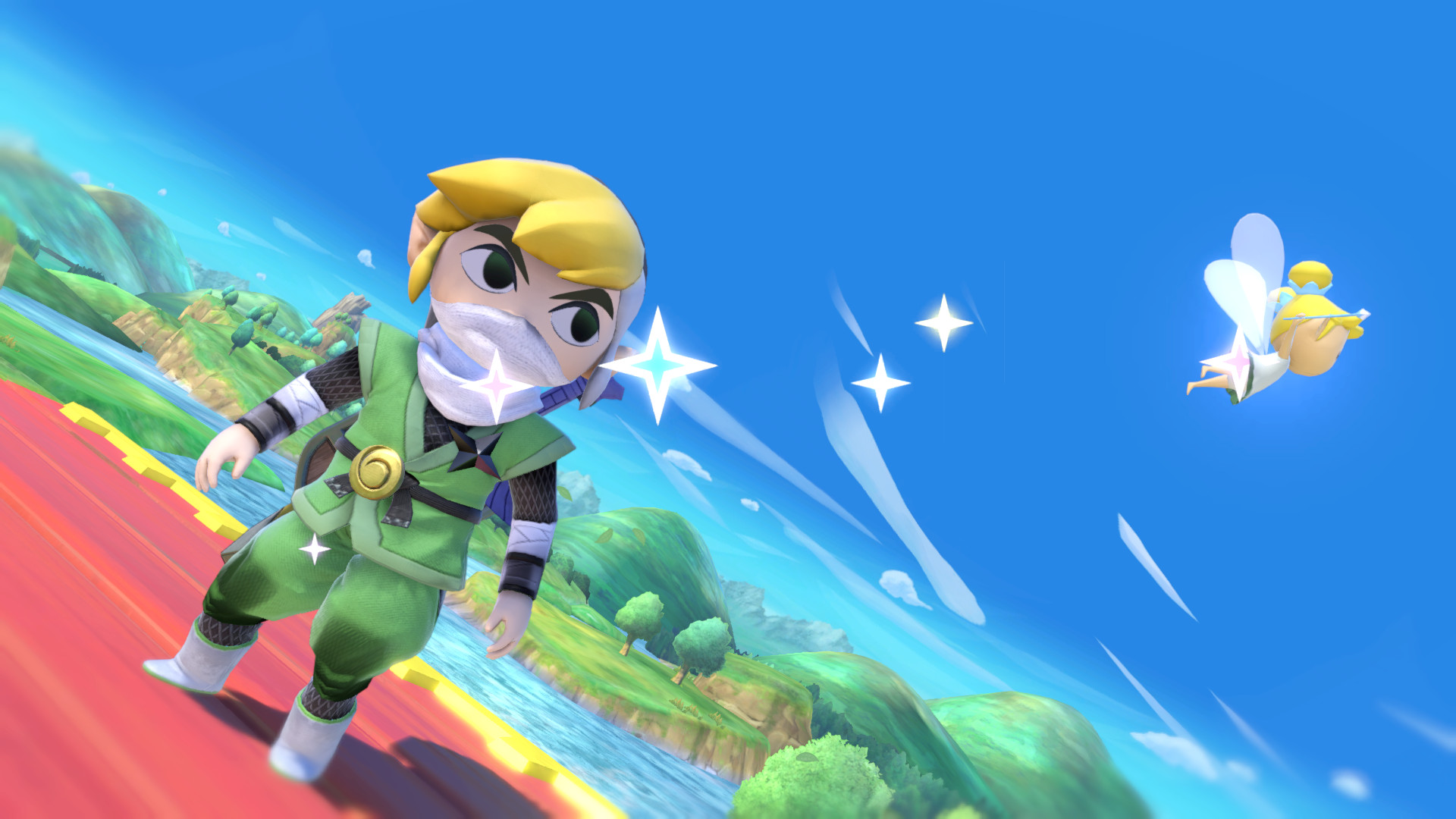 Ninja Toon Link Mod for Super Smash Bros. Ultimate | SSBU Mods