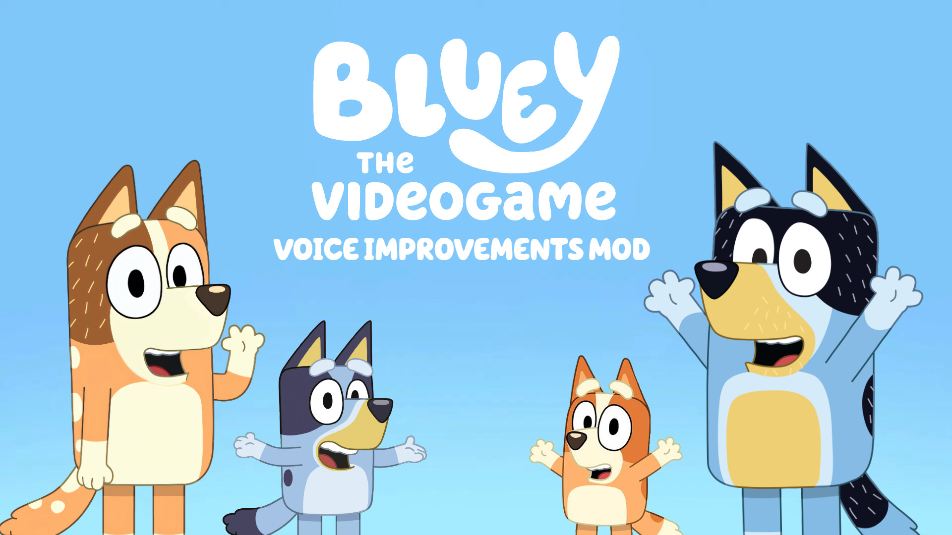 Voice Improvements Mod for Bluey: The Videogame | Bluey Mods