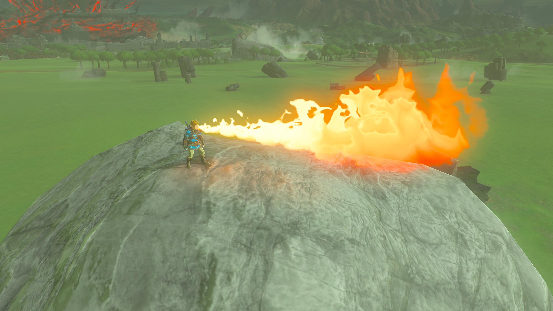 Flamethrower Link Mod for The Legend of Zelda: Tears of the Kingdom ...