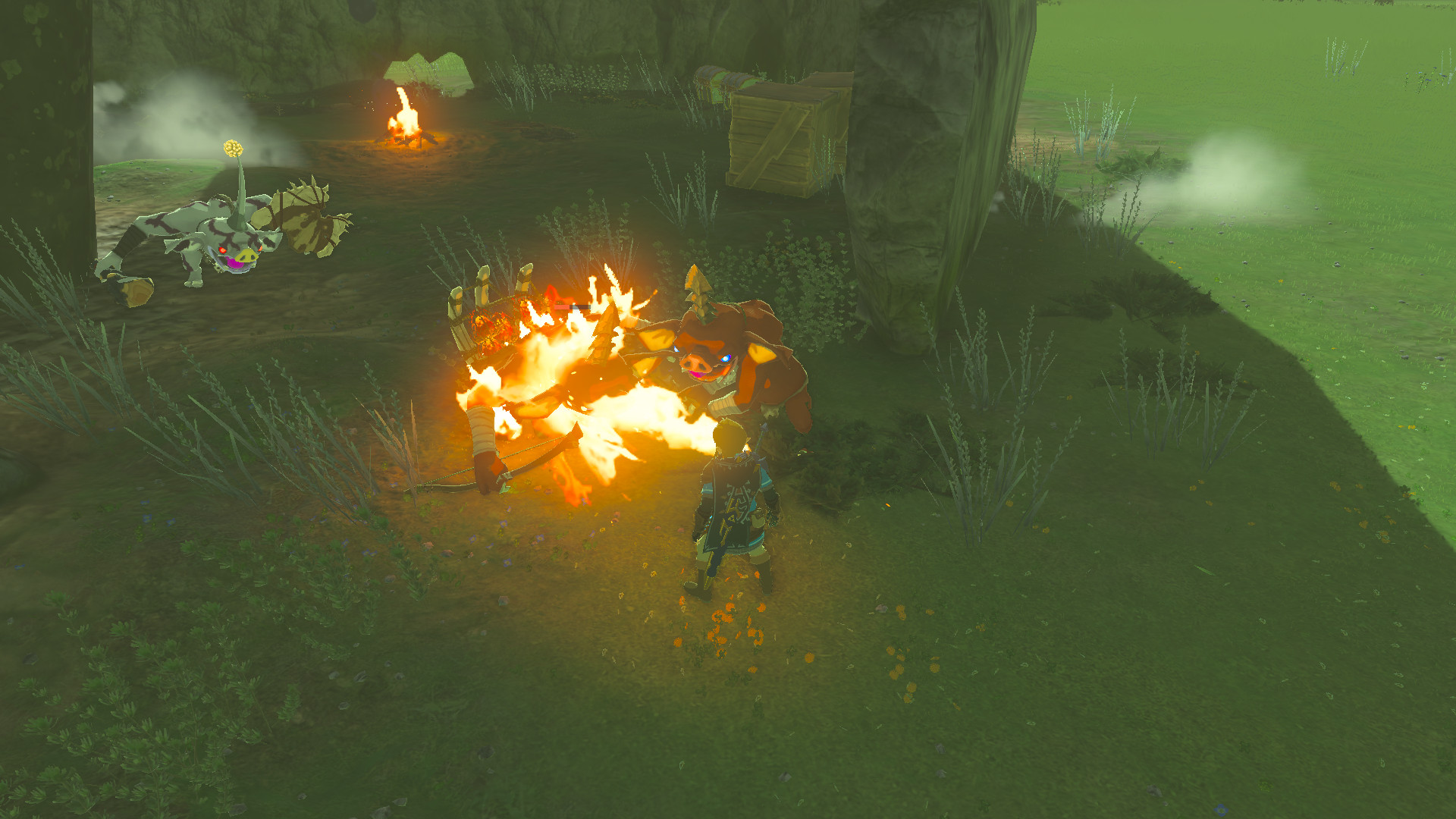 Flamethrower Link Mod for The Legend of Zelda: Tears of the Kingdom ...