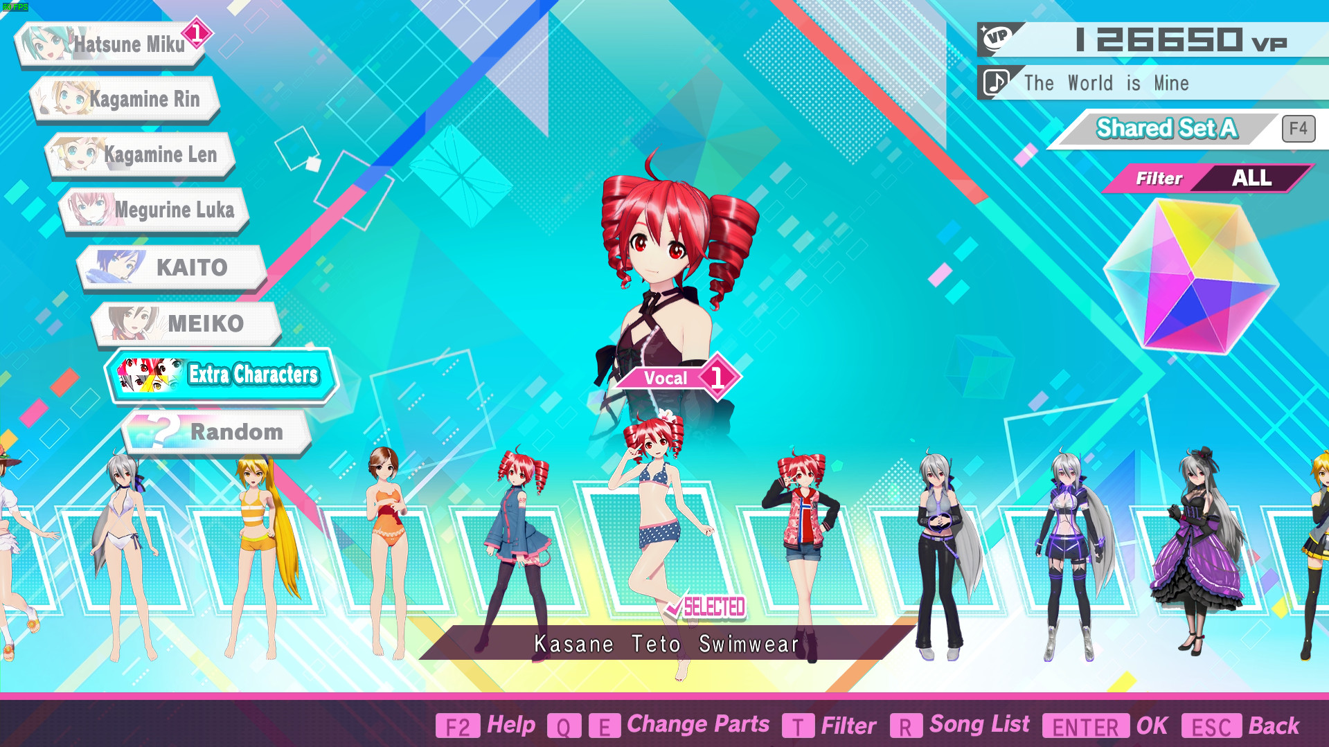 Teto Vintage dress Mod for Hatsune Miku: Project DIVA Mega Mix+ ...