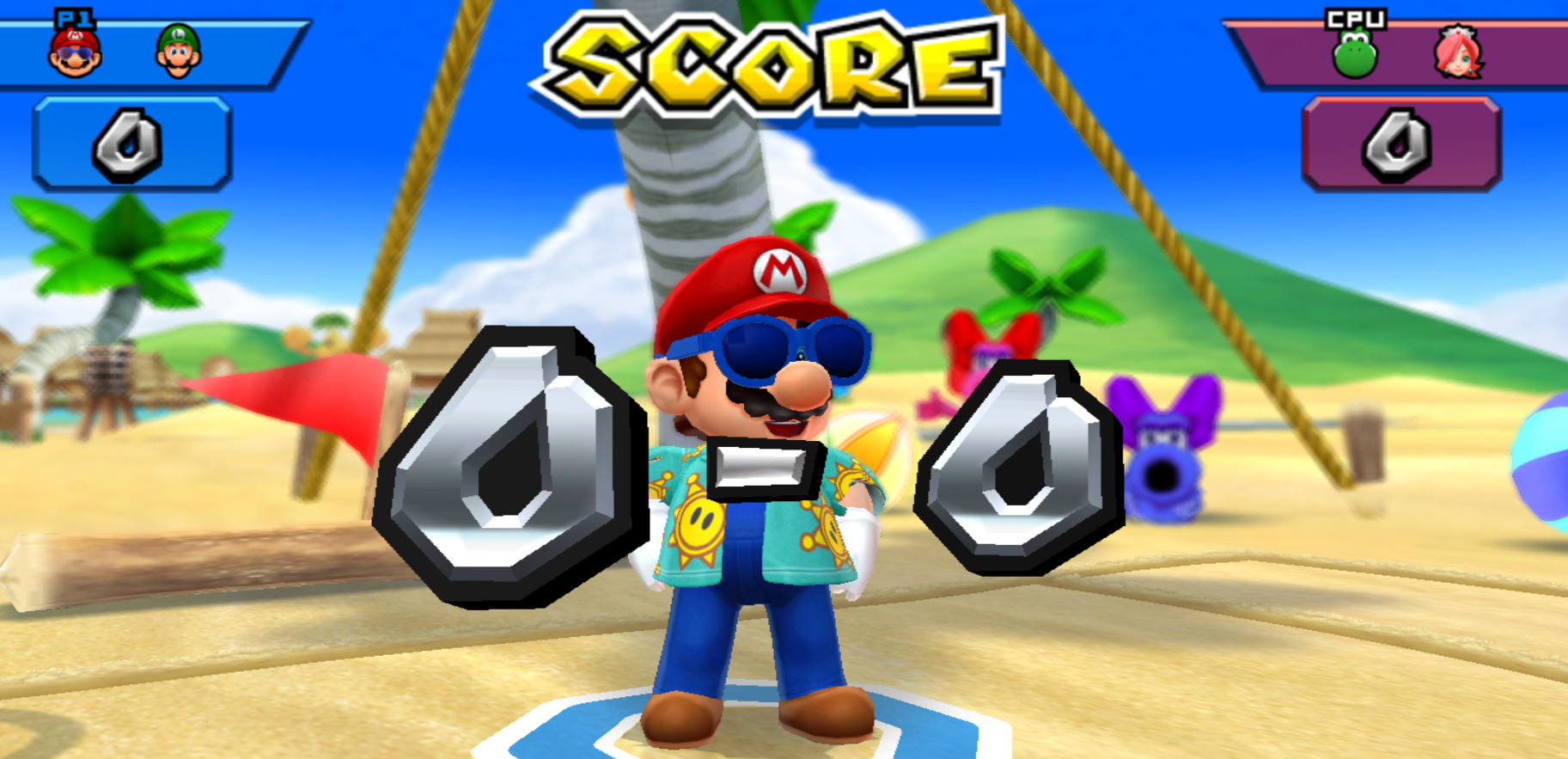 Sunshine Mario Mod for Mario Sports Mix | MSM Mods