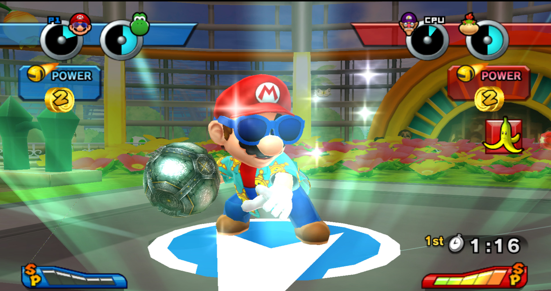 Sunshine Mario Mod for Mario Sports Mix | MSM Mods