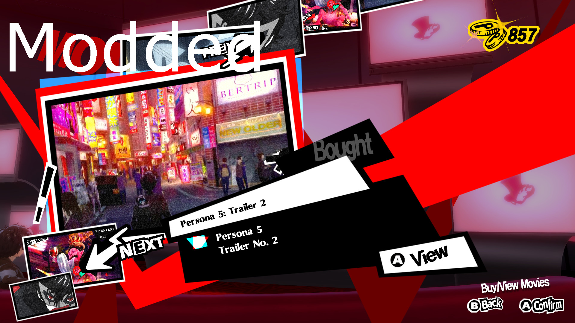 PS4 Reverts Mod for Persona 5 Royal (PC) | P5R (PC) Mods