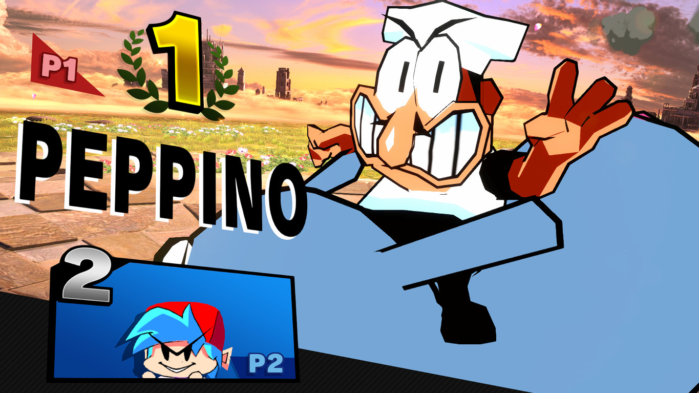 BJoji128 - Peppino (Pizza Tower) Recolor Modpack Mod for Super Smash Bros. Ultimate | SSBU Mods