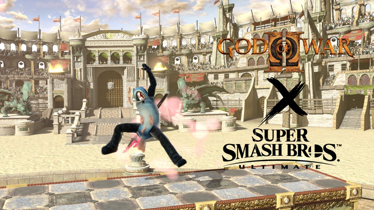 Cod of War (Kratos) over Sora Mod for Super Smash Bros. Ultimate | SSBU ...
