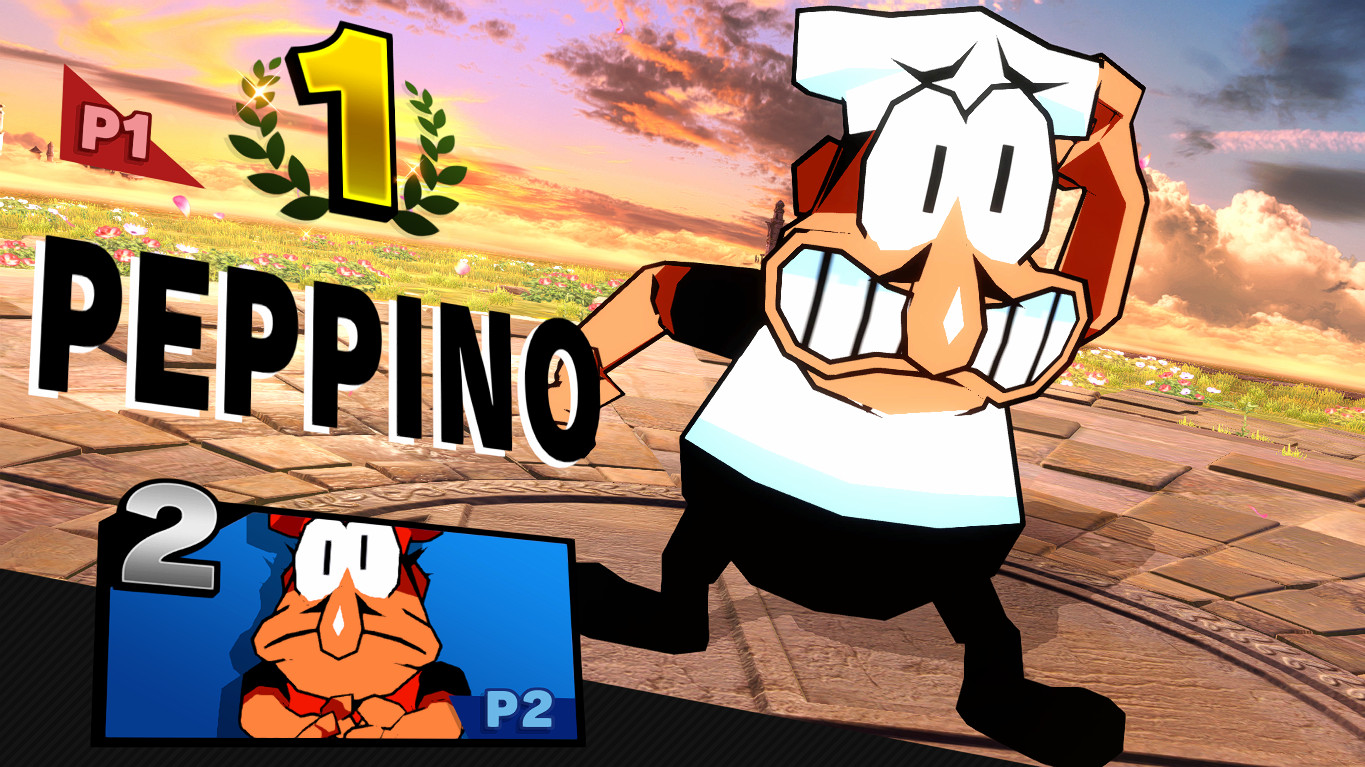 BJoji128 - Peppino (Pizza Tower) Recolor Modpack Mod for Super Smash Bros. Ultimate | SSBU Mods