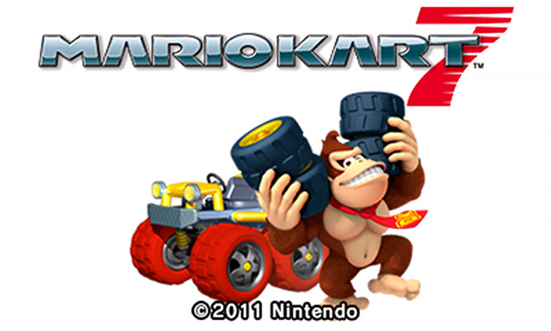 MK7 Title Screen in Mario Kart Wii Style (Set A) Mod for Mario Kart 7 ...