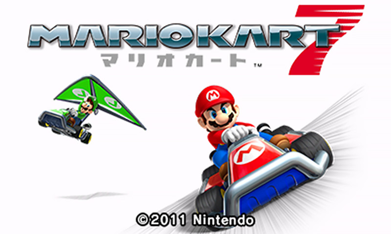 MK7 Title Screen in Mario Kart Wii Style (Set A) Mod for Mario Kart 7 ...