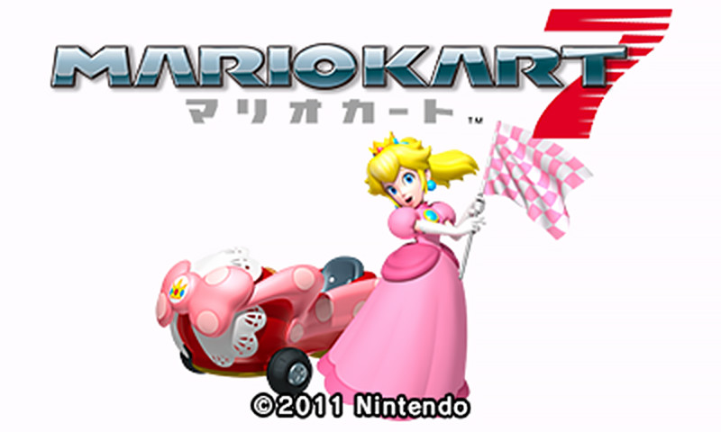 MK7 Title Screen in Mario Kart Wii Style (Set A) Mod for Mario Kart 7 ...