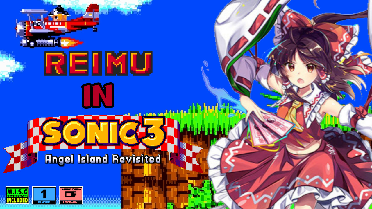 Reimu Rei-mu'd Mod for Sonic 3 A.I.R. | S3AIR Mods