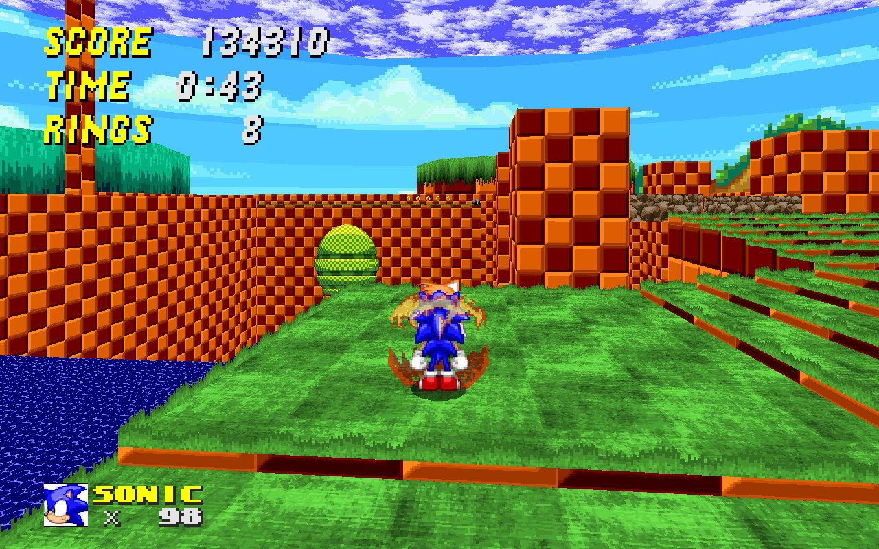 Sonic a new adventure demo Mod for Sonic Robo Blast 2 | SRB2 Mods