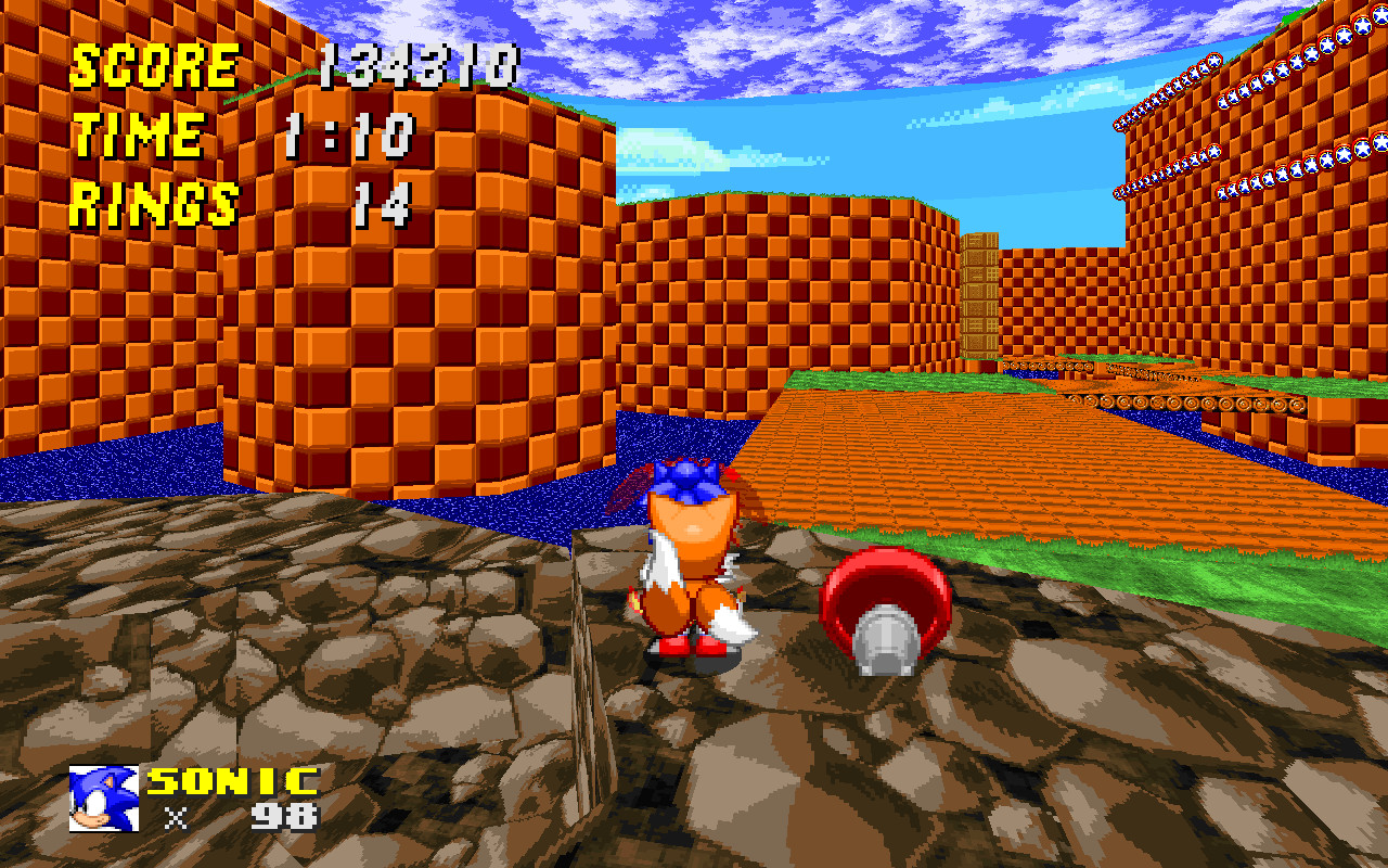 Sonic a new adventure demo Mod for Sonic Robo Blast 2 | SRB2 Mods