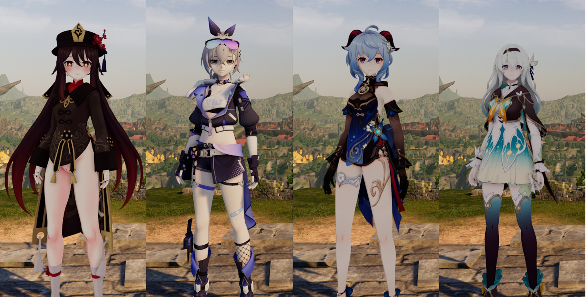 Play as 8 Genshin Impact characters Mod for Palworld | PAL Mods