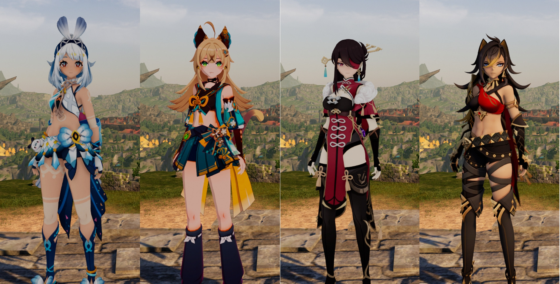 Play as 8 Genshin Impact characters Mod for Palworld | PAL Mods
