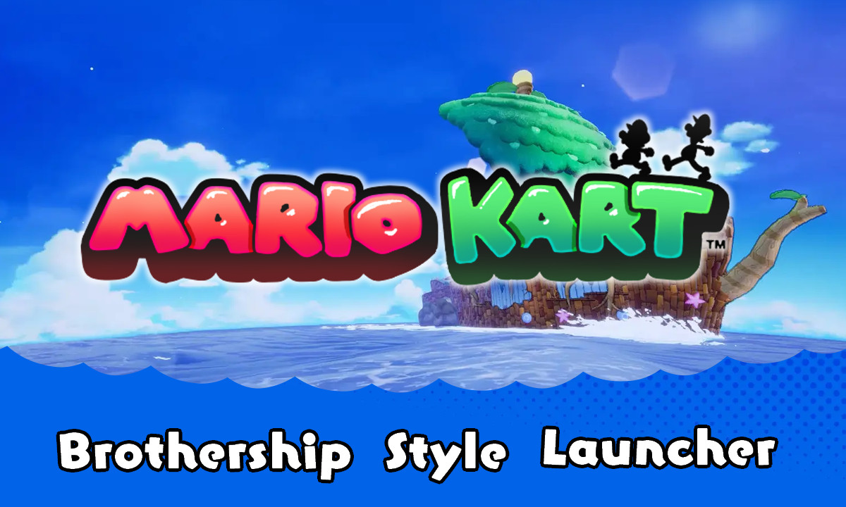 M&L: Brothership Style Launcher Mod for Mario Kart 7 | MK7 Mods