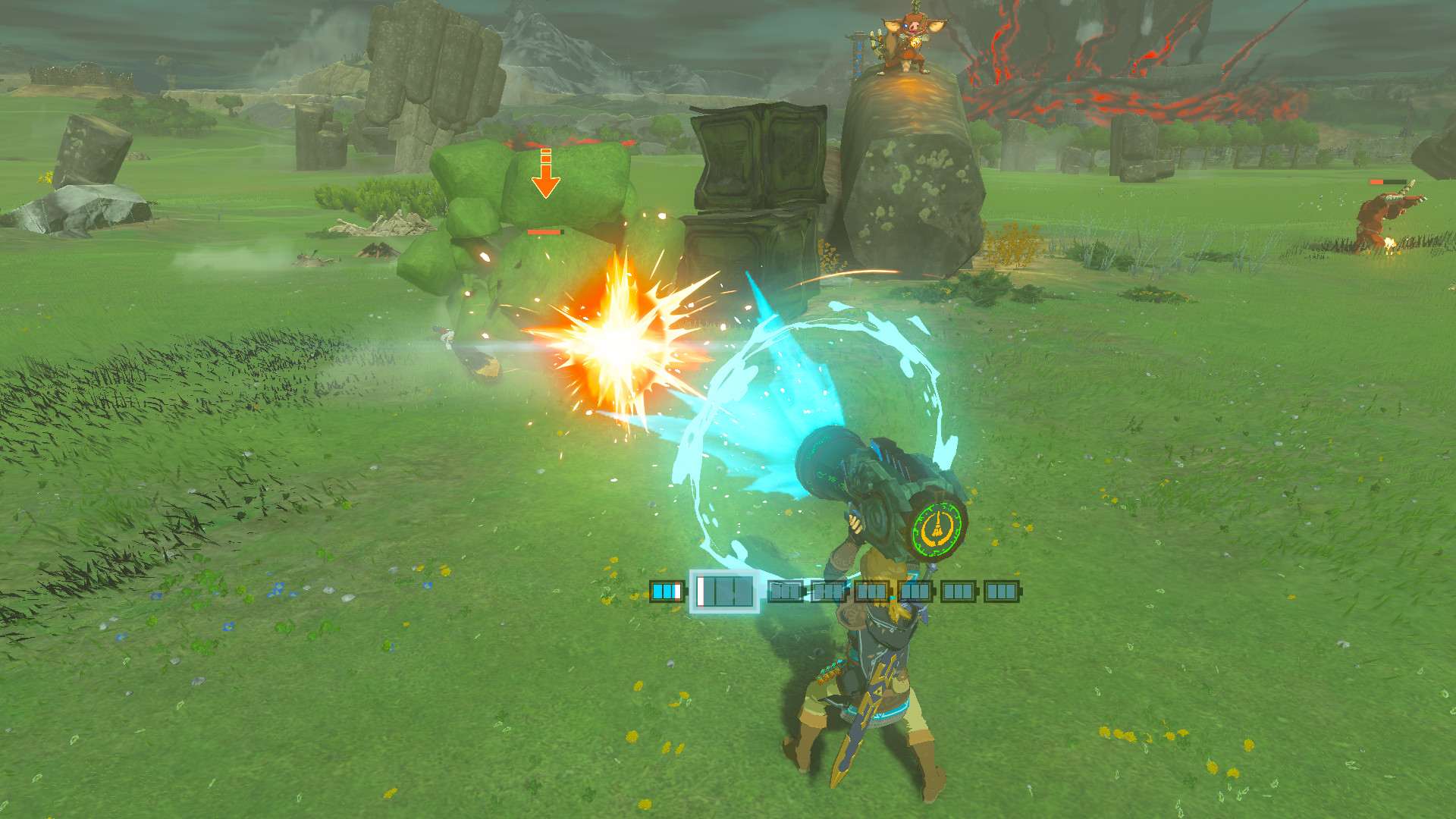 Rock Launcher Cannons Mod for The Legend of Zelda: Tears of the Kingdom ...