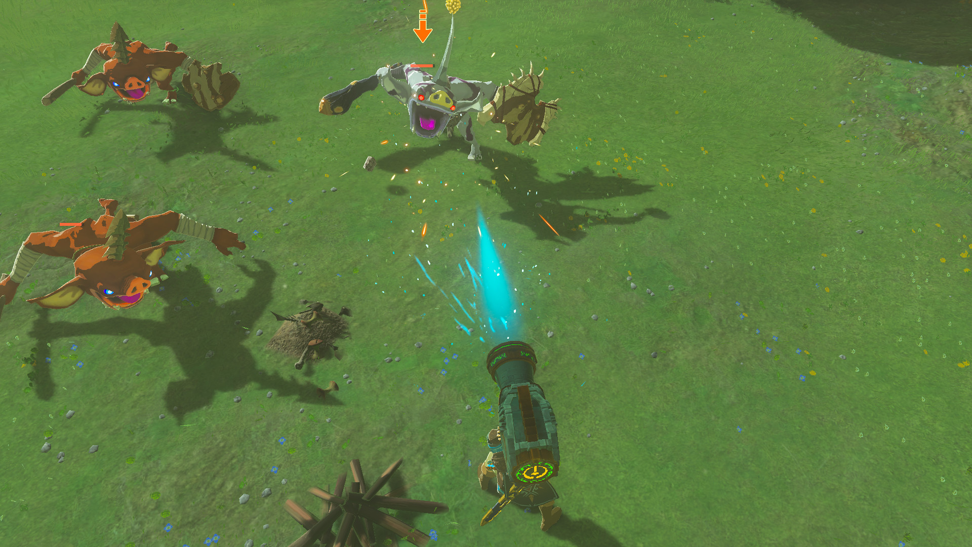 Rock Launcher Cannons Mod for The Legend of Zelda: Tears of the Kingdom ...