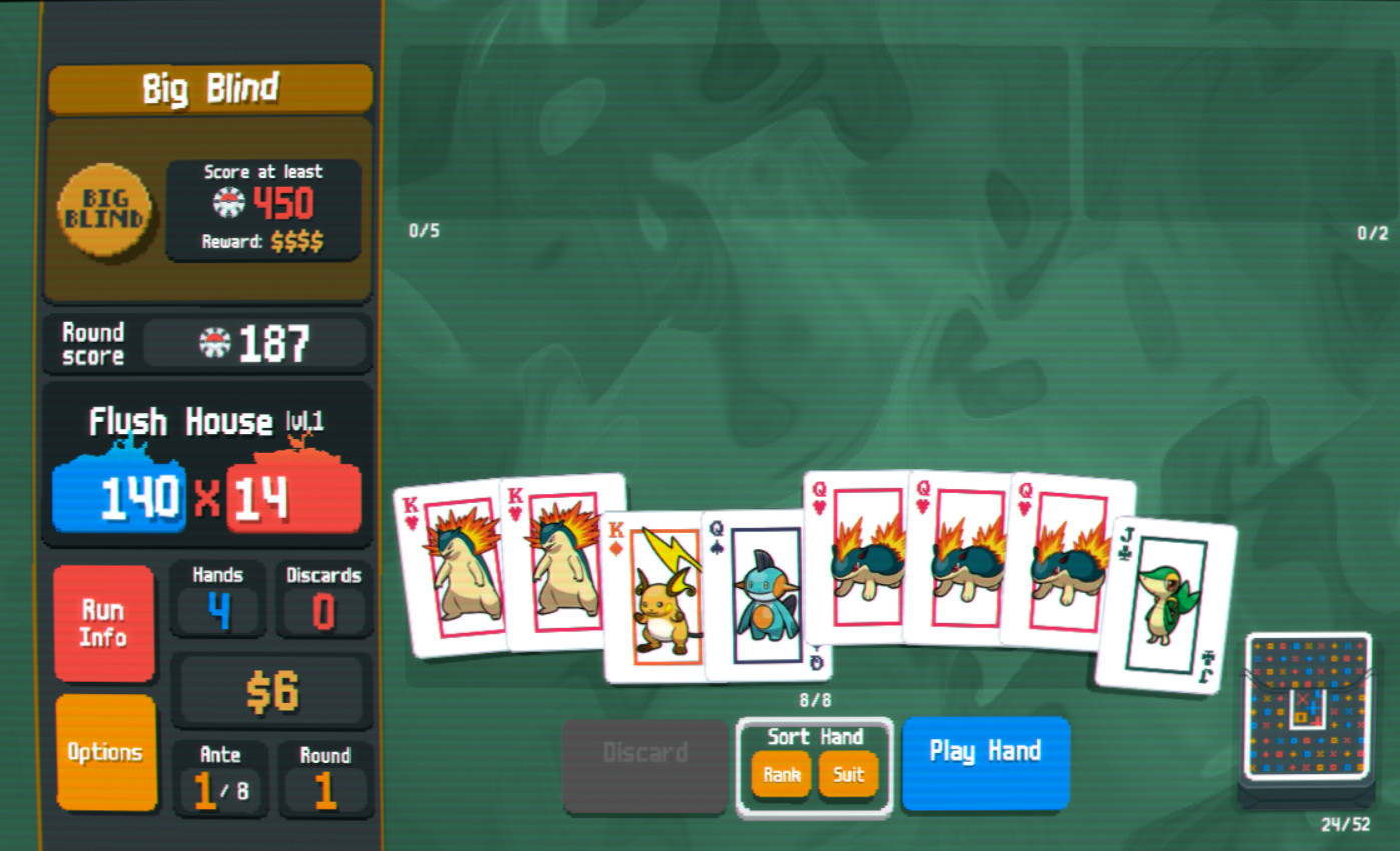 Pokemon Face Cards Mod for Balatro | Balatro Mods