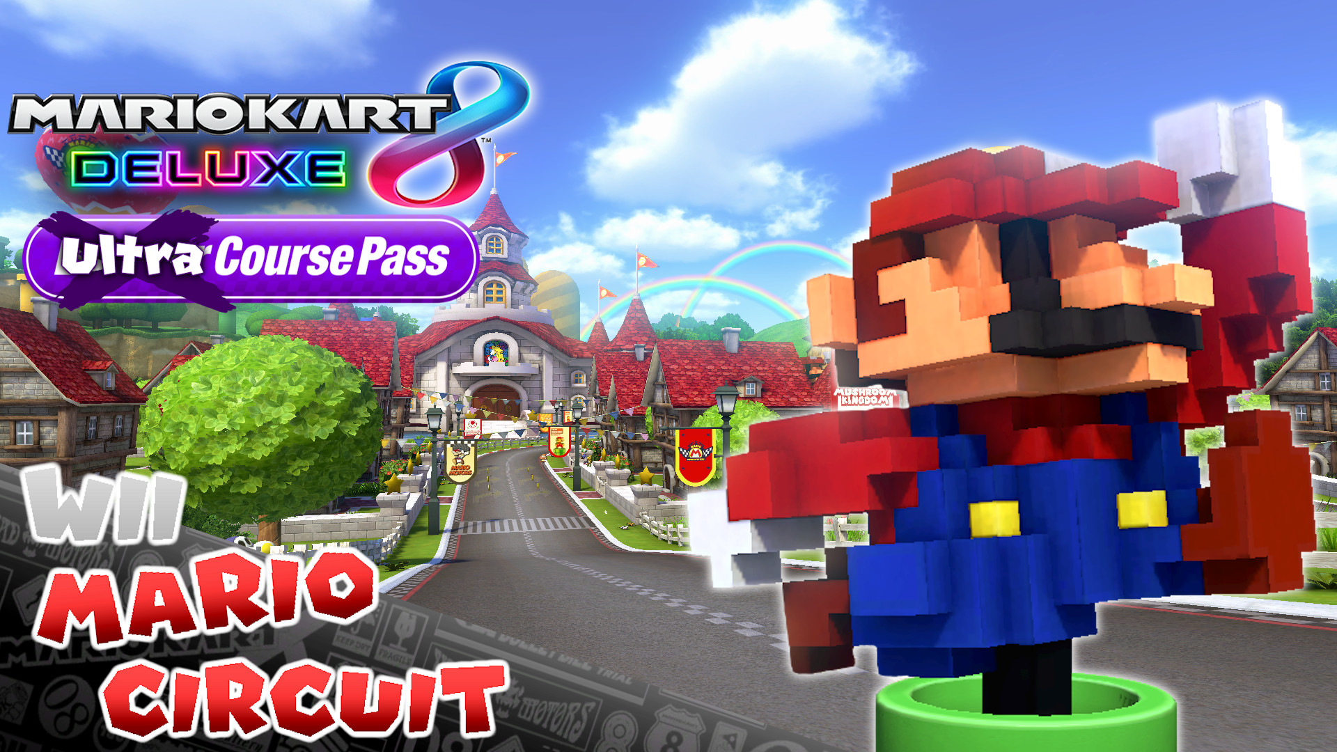 Wii Mario Circuit Mod for Mario Kart 8 Deluxe | MK8D Mods